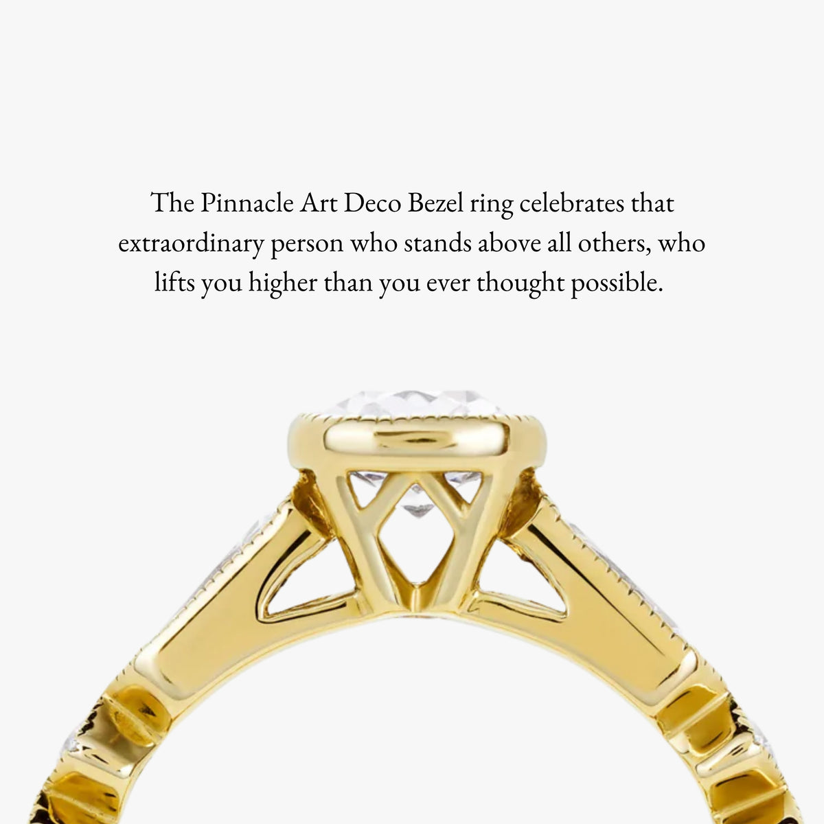 Sirius Bezel Ring | Carrie K. Engagement Rings